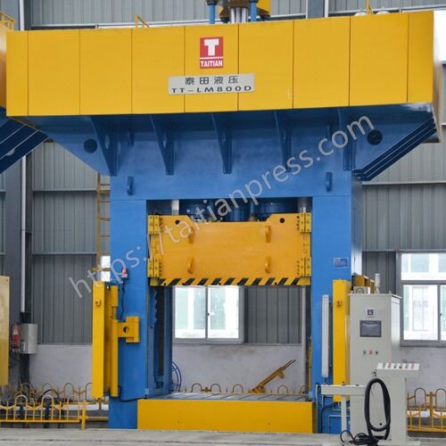 800T D400 SMC FRP Manhole Cover Making Hydraulic Press - Taitian ...